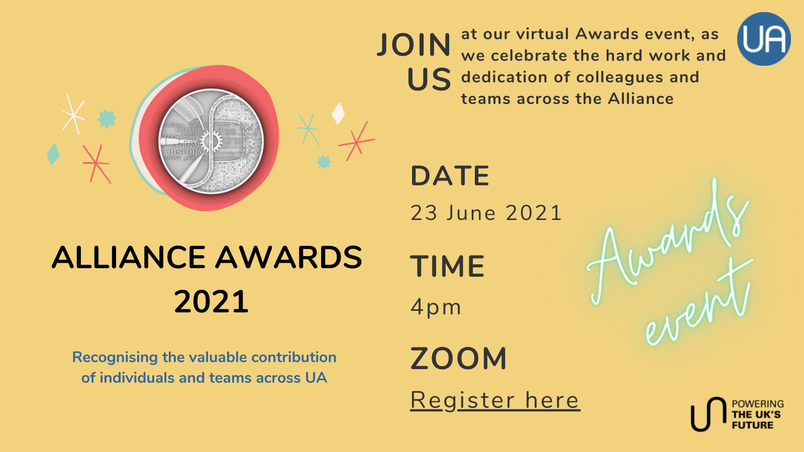 Alliance Awards 2021 event – University Alliance