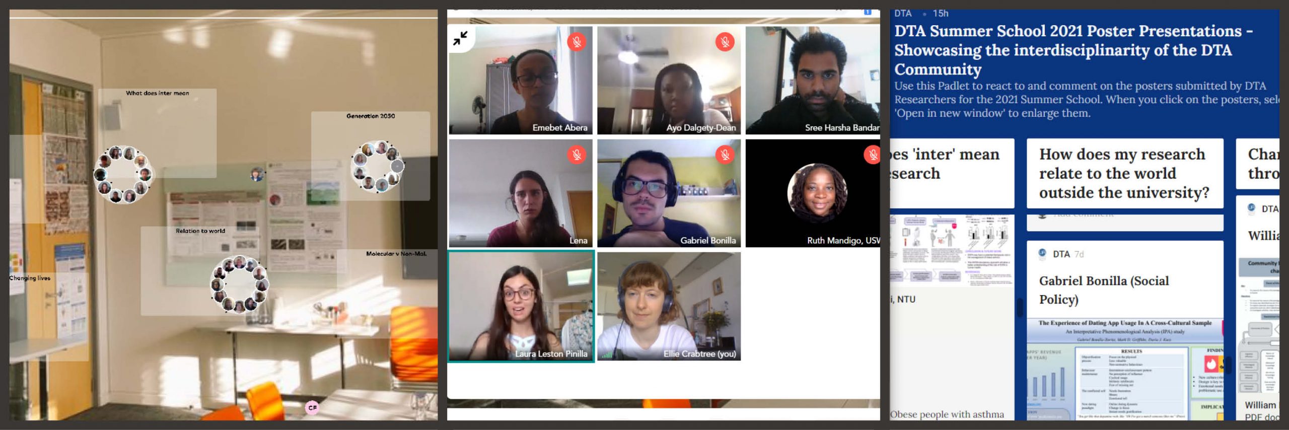 DTA Summer School 2021 – coming together to explore interdisciplinarity ...